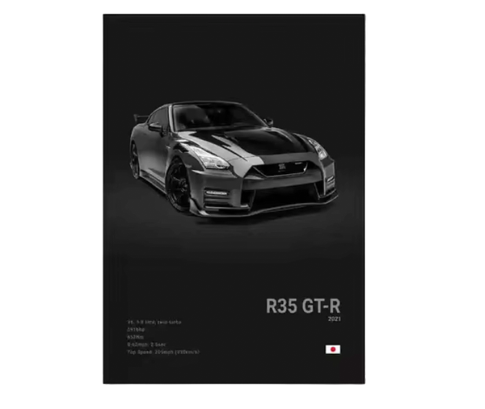 Nissan R35 GT-R – PosterHub